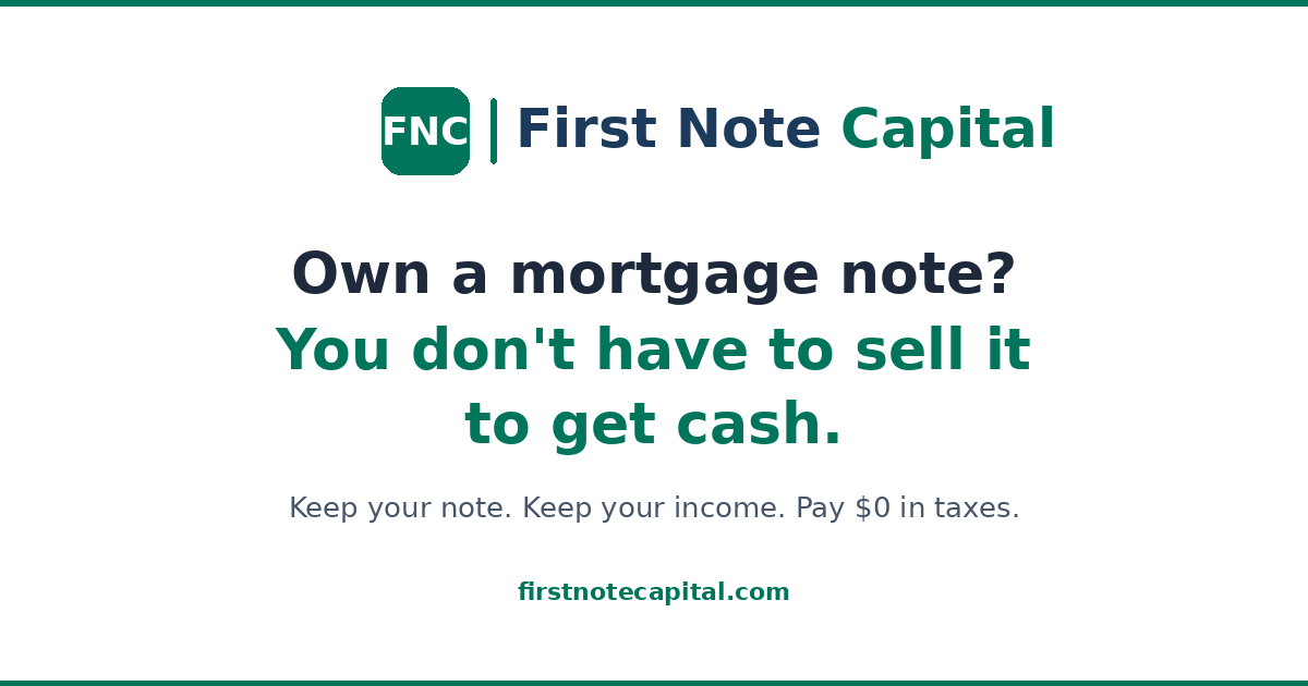 First Note Capital | Private Credit Solutions